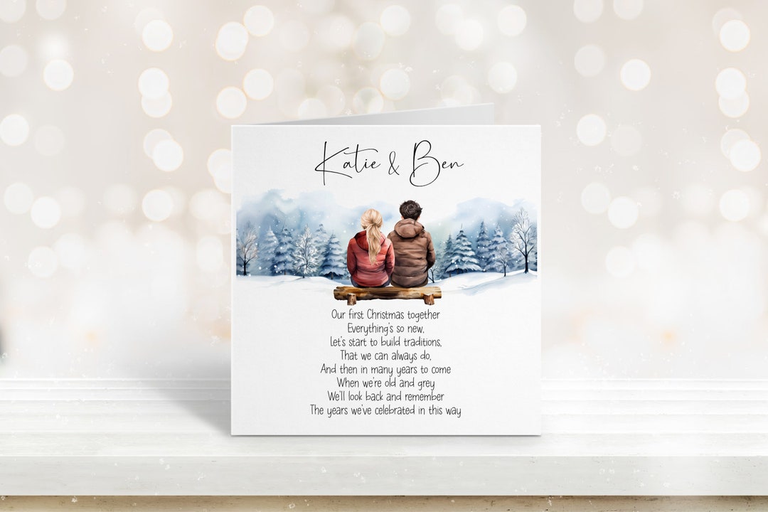 First Christmas Together Poem - Etsy