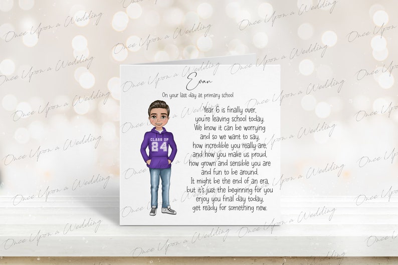 Year 6 Leavers Poem - Etsy