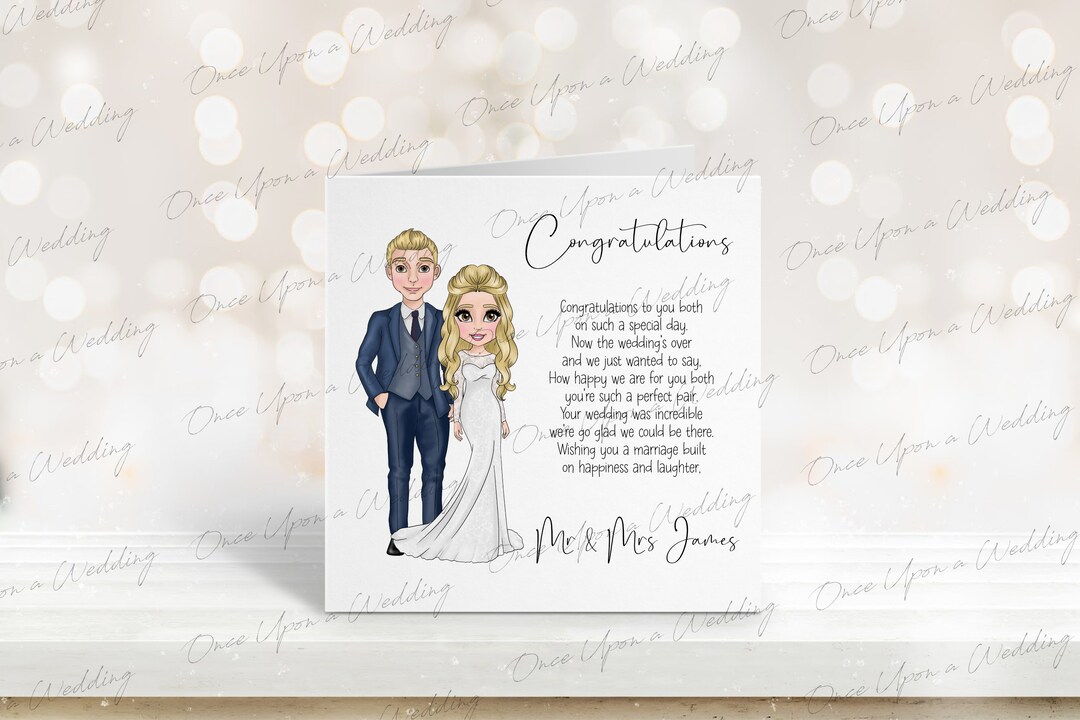 Wedding Card Poem, Digital Item, Poem Only, Artwork Not Included - Etsy