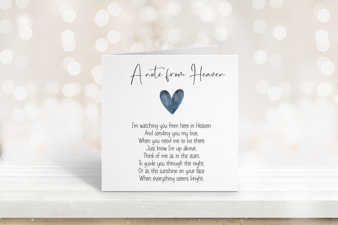 Remembrance Poem, Digital Item, Poem Only, Artwork Not Included - Etsy
