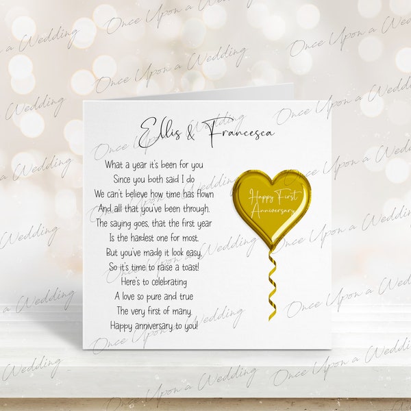 Anniversary Poem - Etsy