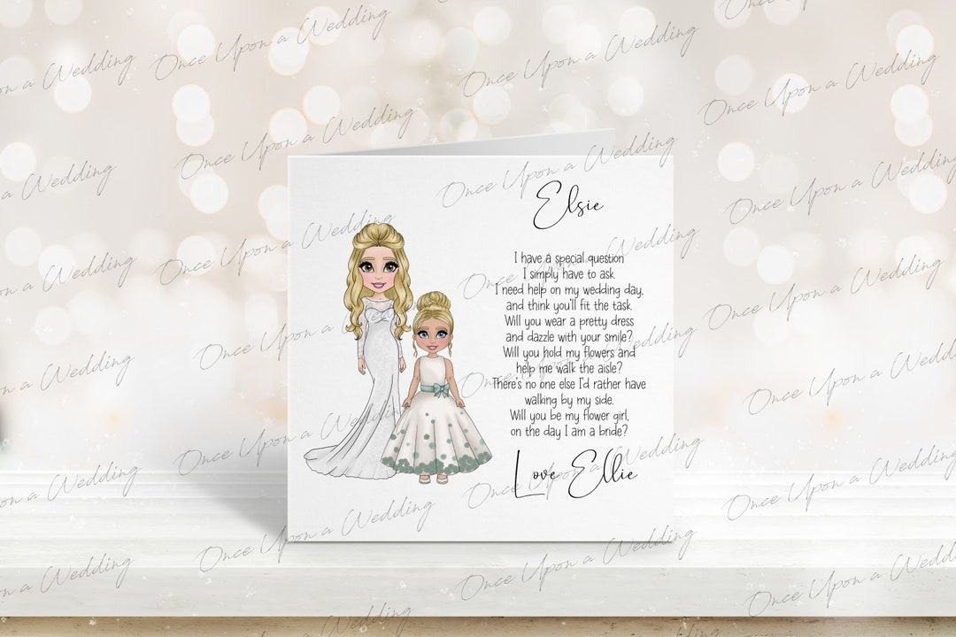 Wedding Party PROPOSAL Poem - Etsy