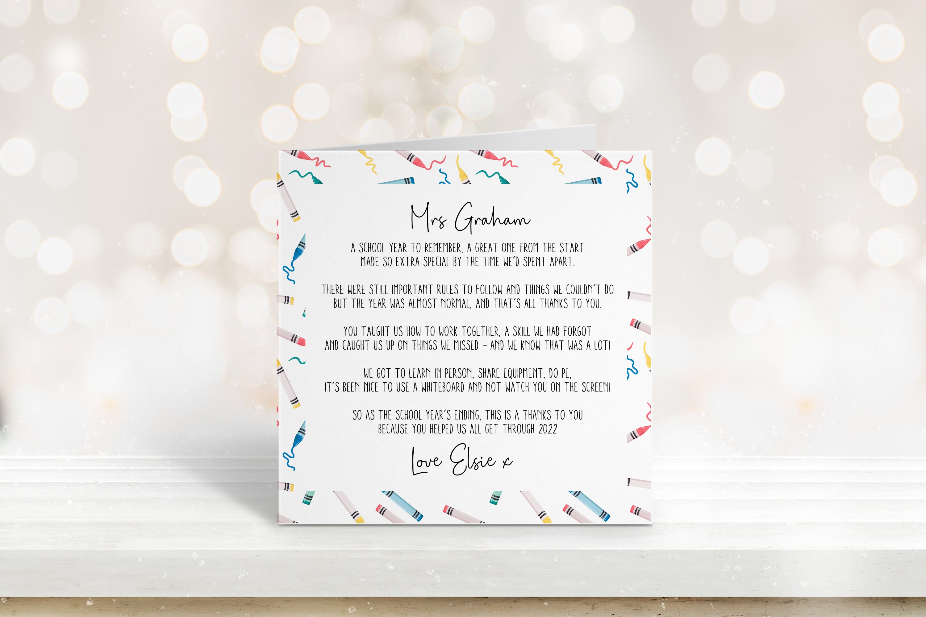 2022 Last Day of School Poem - Etsy UK