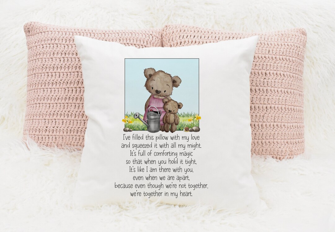 Hug Cushion 1, Digital Item, Poem Only, Artwork Not Included - Etsy