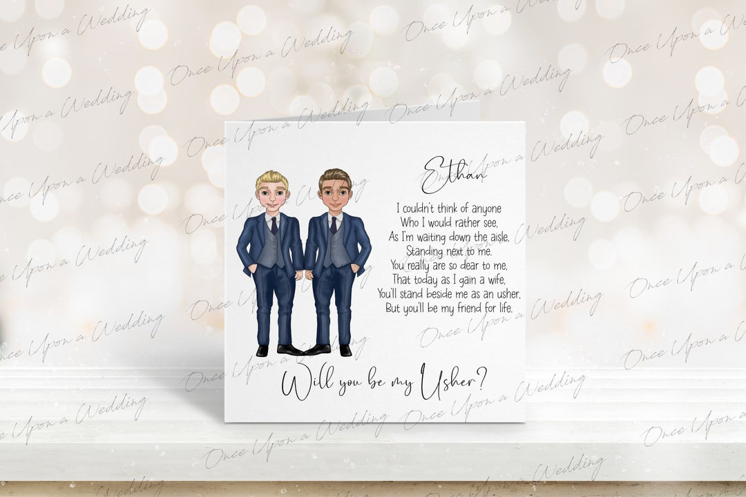Wedding Party PROPOSAL Poem, Digital Item, Poem Only, Artwork Not ...
