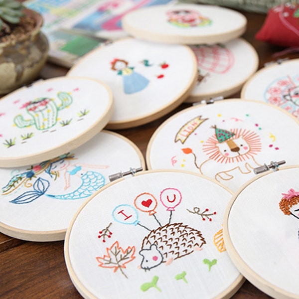 Kids Embroidery Kit - Etsy