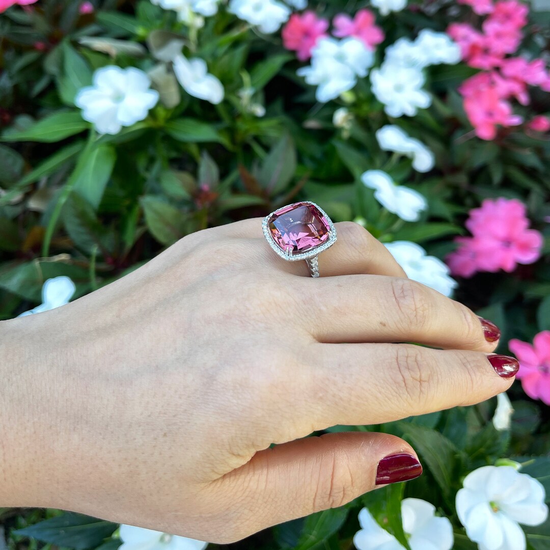 925K Zultanite Color Change Stone Silver Women Ring, Turkish Diaspore ...