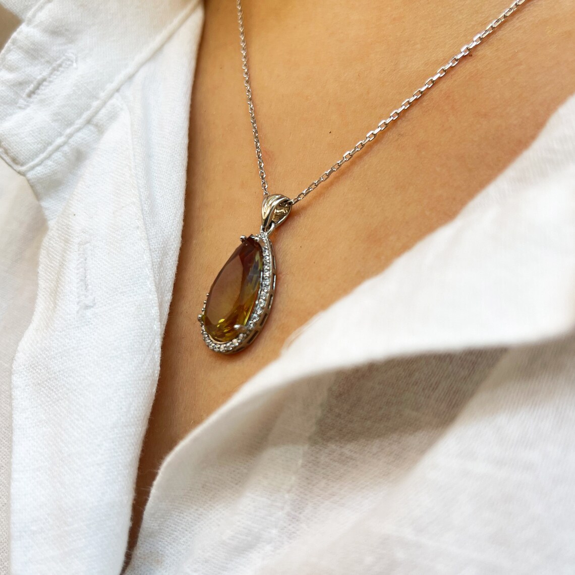 Zultanite Stone Jewelry Set 925 Sterling Silver Jewelry Set - Etsy