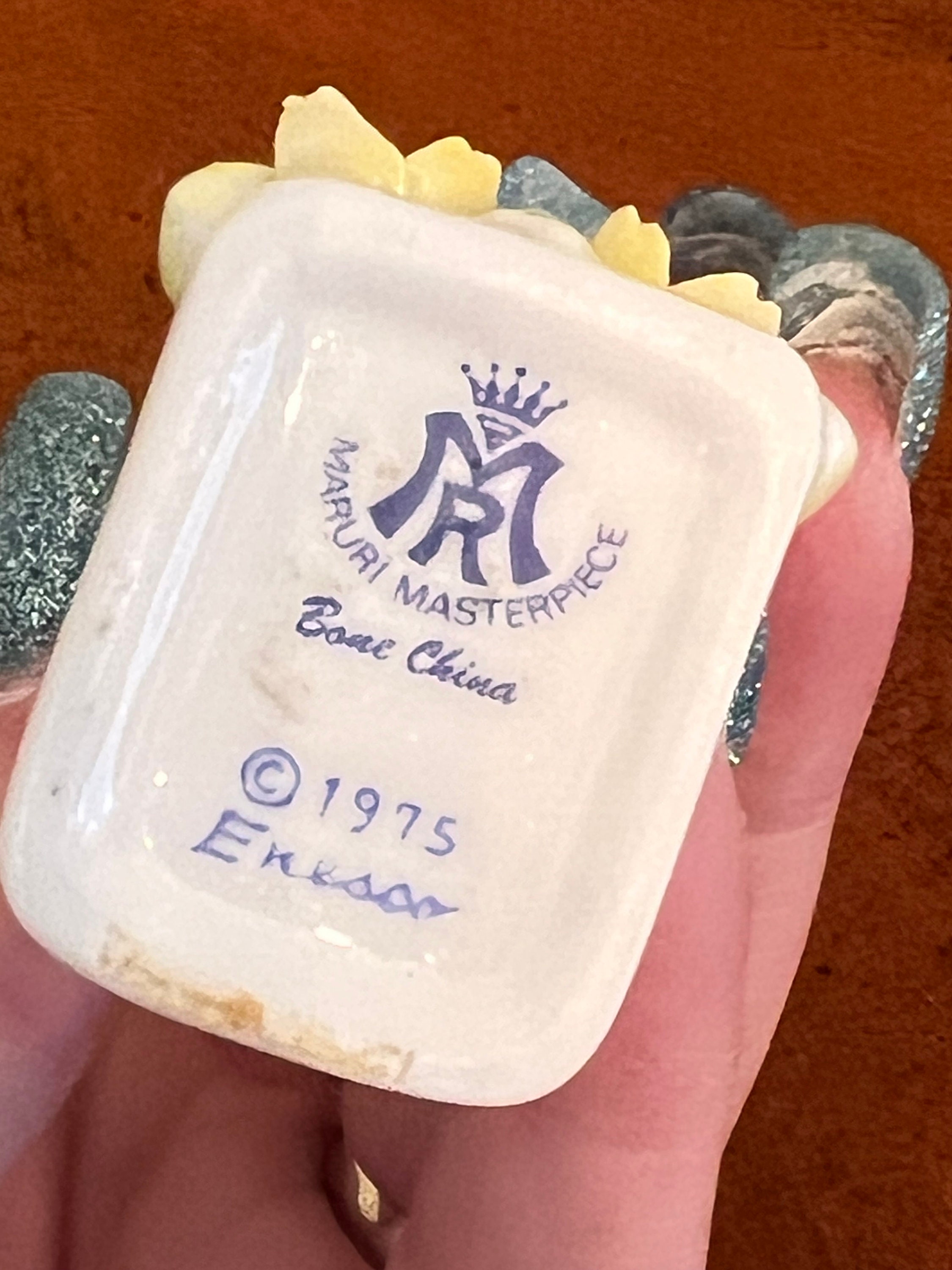 Vintage Antique 1975 Enesco Maruri Masterpiece Daisy Girl - Etsy