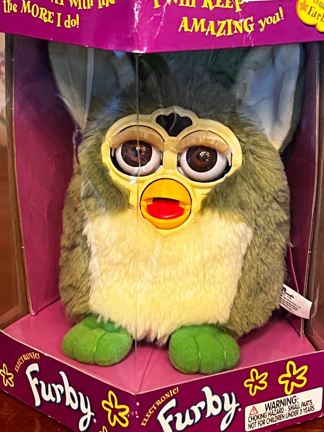 RARE Green Vintage Furby Tiger Electronics NEW - Etsy