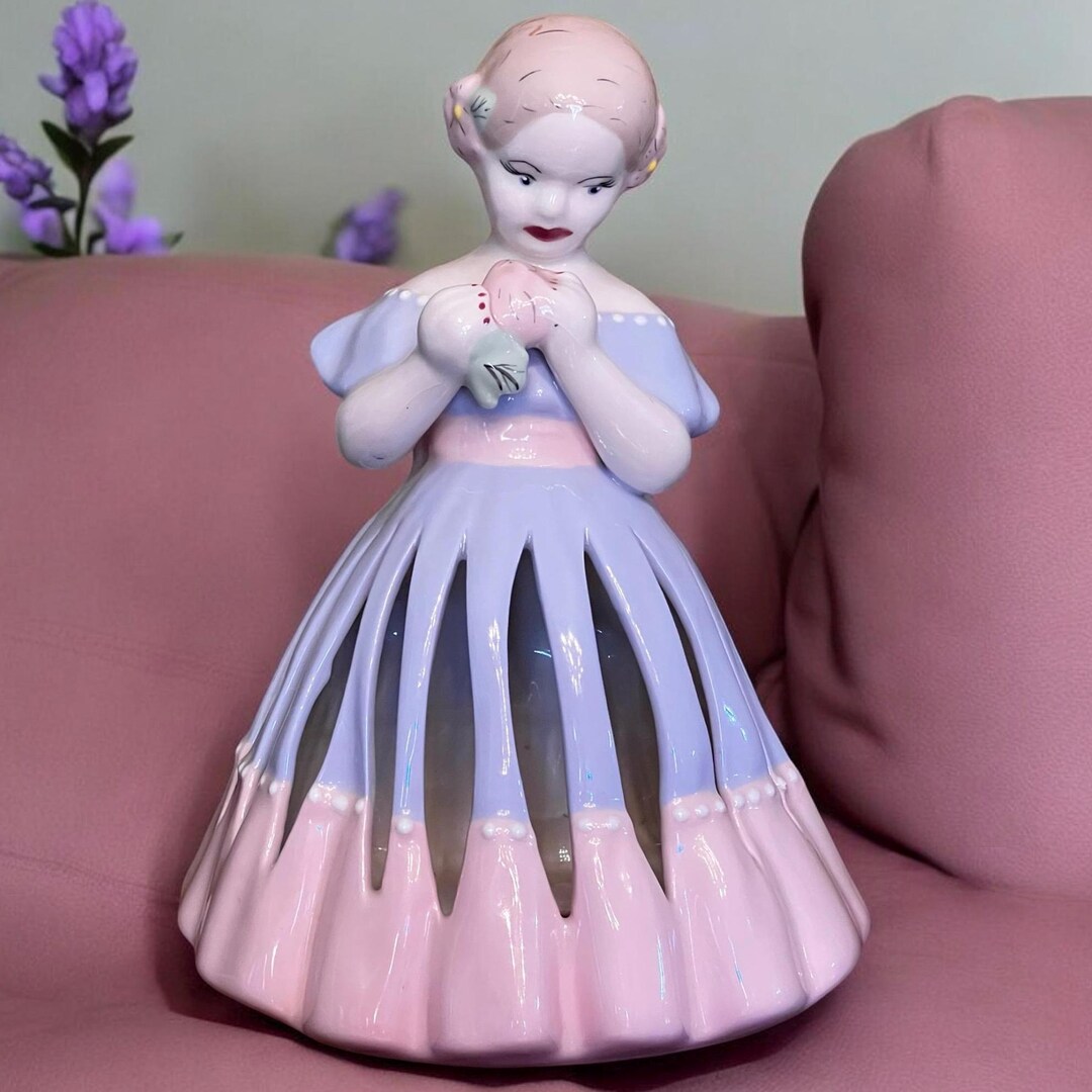 RARE Extra Large Vintage Antique Ceramic Napkin Lady - Etsy