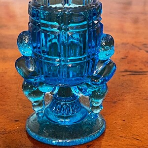 Vintage Mckee Blue Peek-a-boo UV Reactive Cherubs Toothpick/match ...