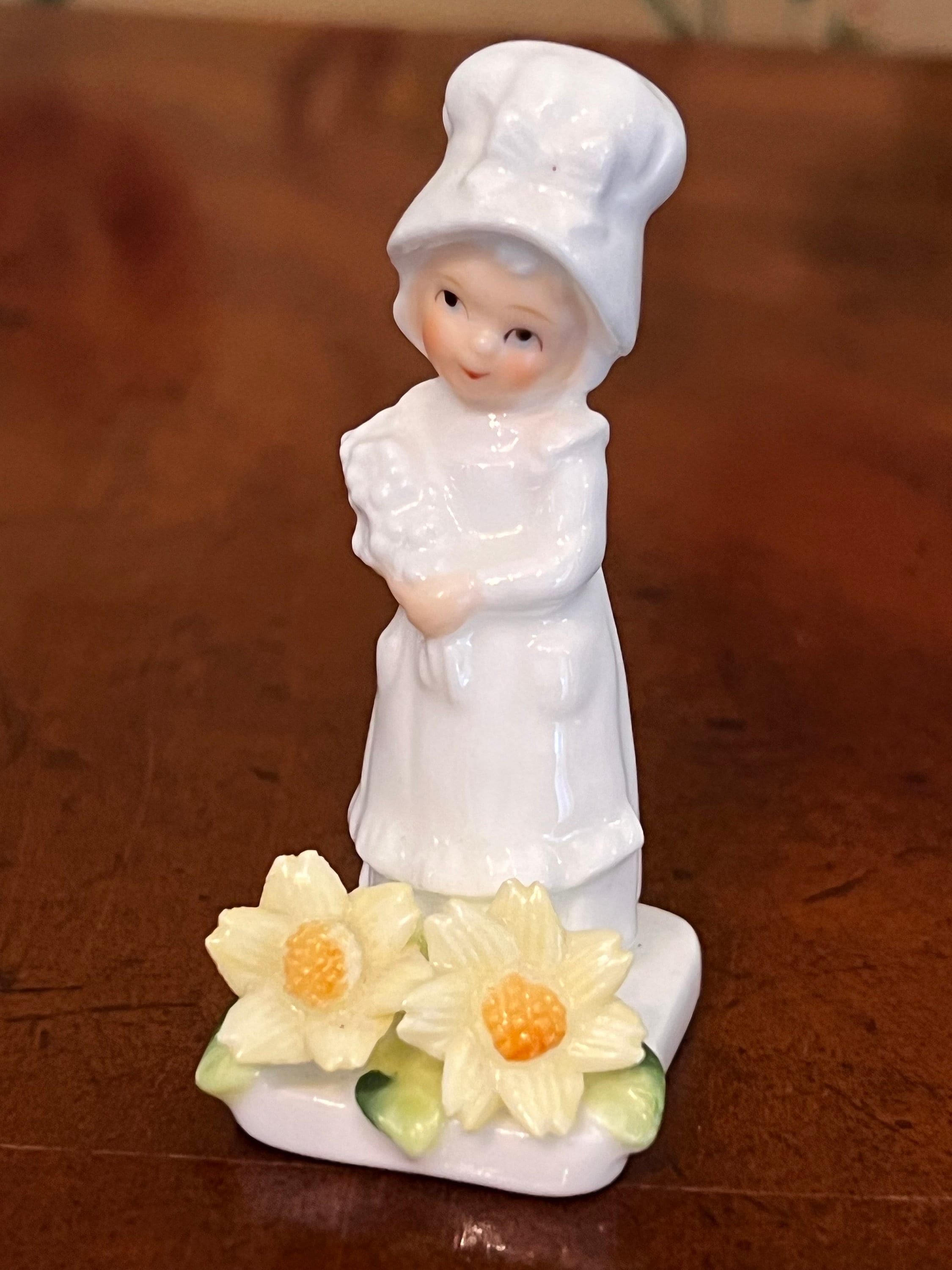 Vintage Antique 1975 Enesco Maruri Masterpiece Daisy Girl - Etsy