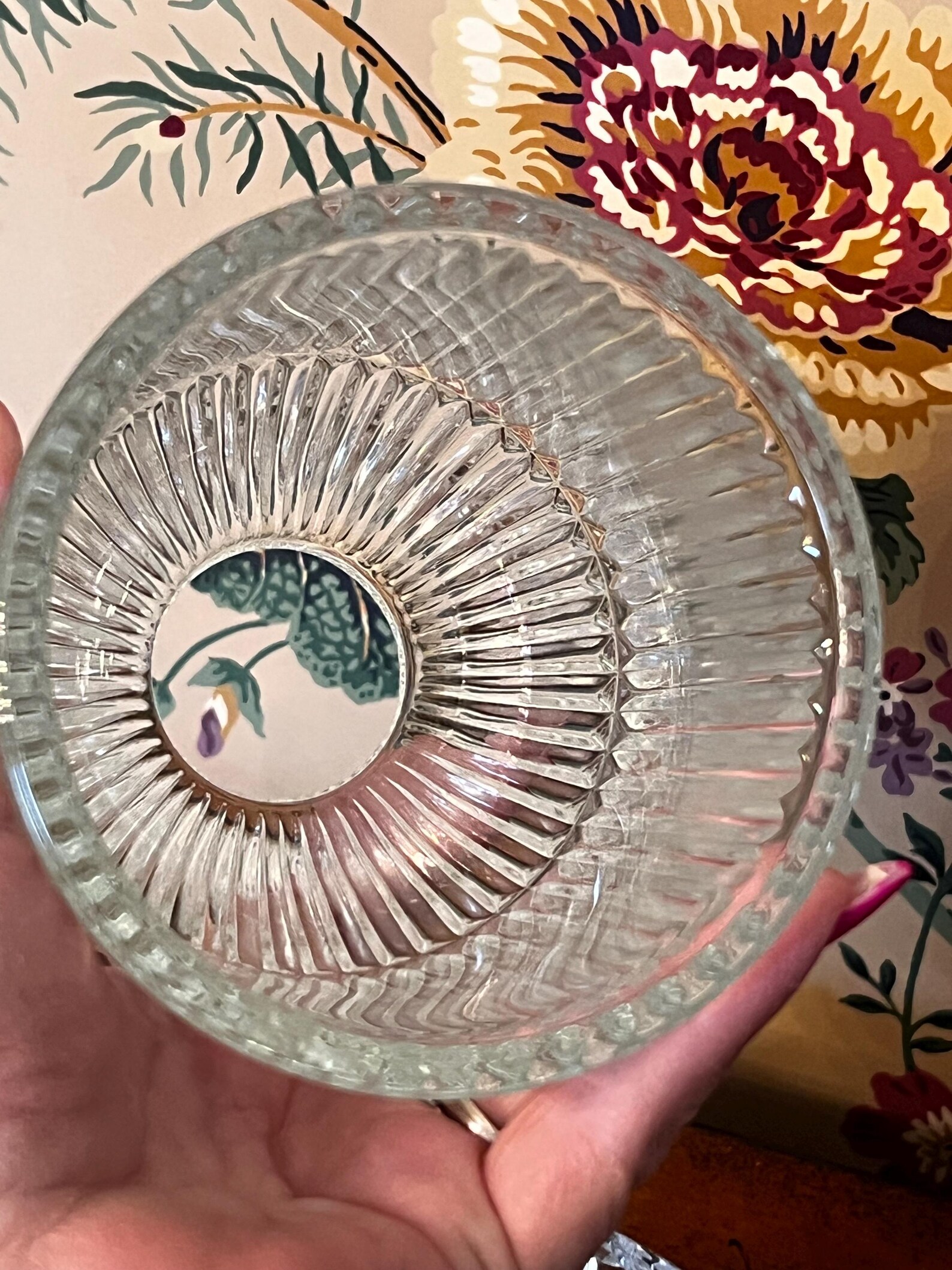 Homco Vintage Signed Ribbed Column Clear Glass Fairy Lamp MINT! - Etsy