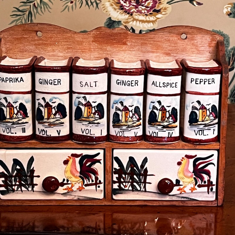 Ceramic Spice Rack - Etsy