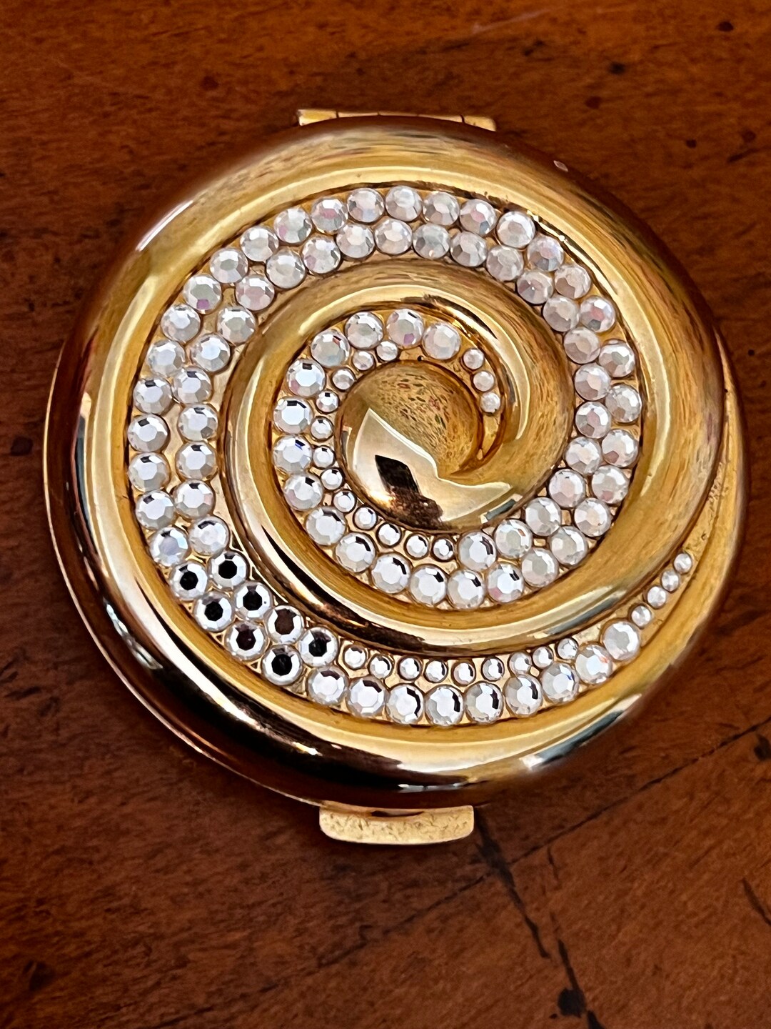 RARE Vintage 1998 Estée Lauder Sparkle Swirl Jeweled Lucidity Compact ...