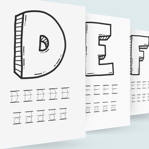 Printable, Alphabet Worksheets, Coloring Pages, Homeschool, Tracing ...