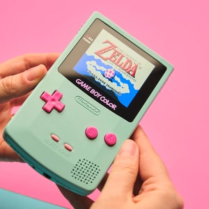 Custom Nintendo Game Boy Color GBC Console Laminated IPS Backlit Screen ...