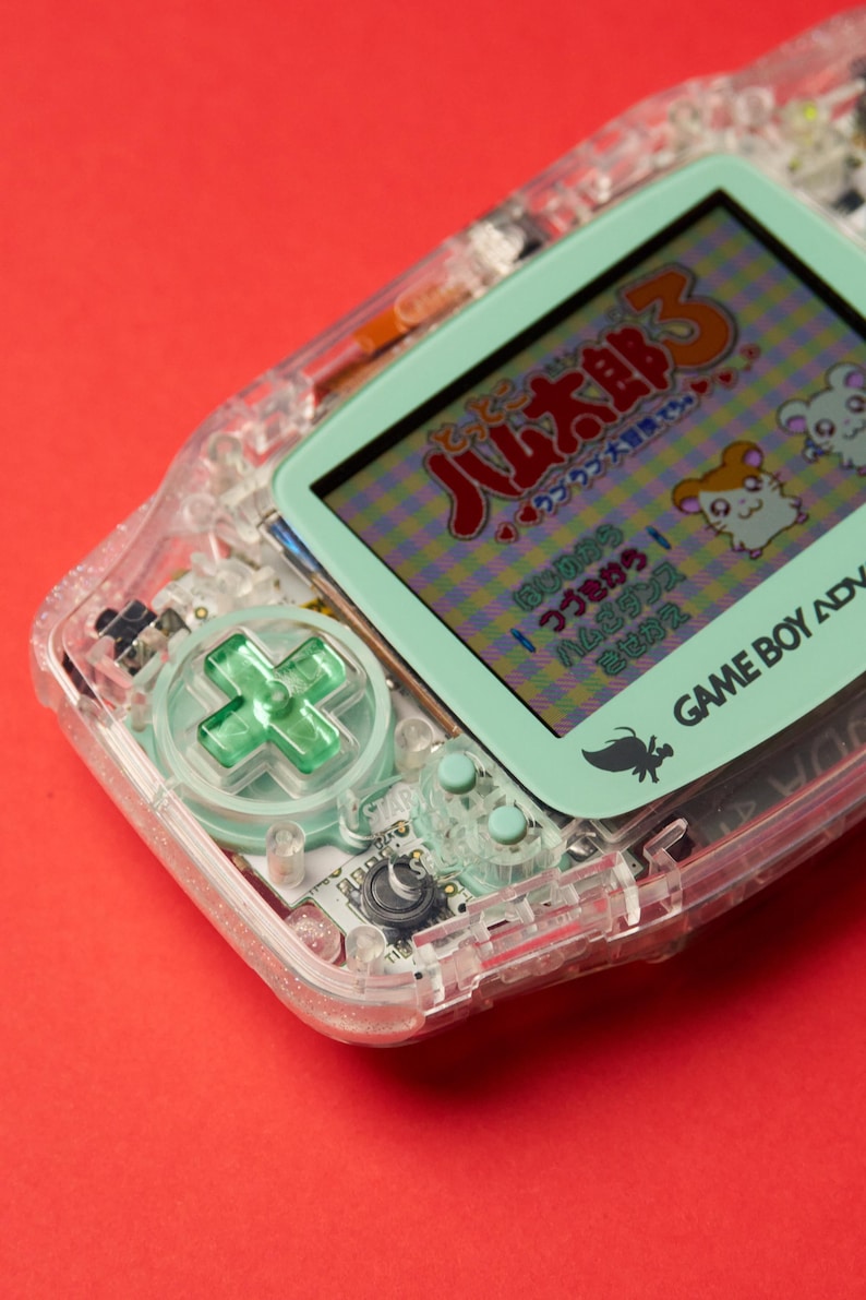 Celebi Game Boy Advance: Modded Retro GBA With Glitter Buttons - Etsy