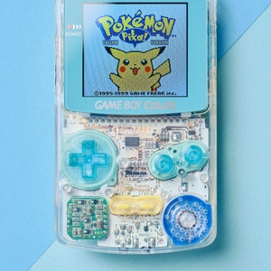 Custom Nintendo Gameboy Color GBC Console IPS Backlit Screen Mirror ...