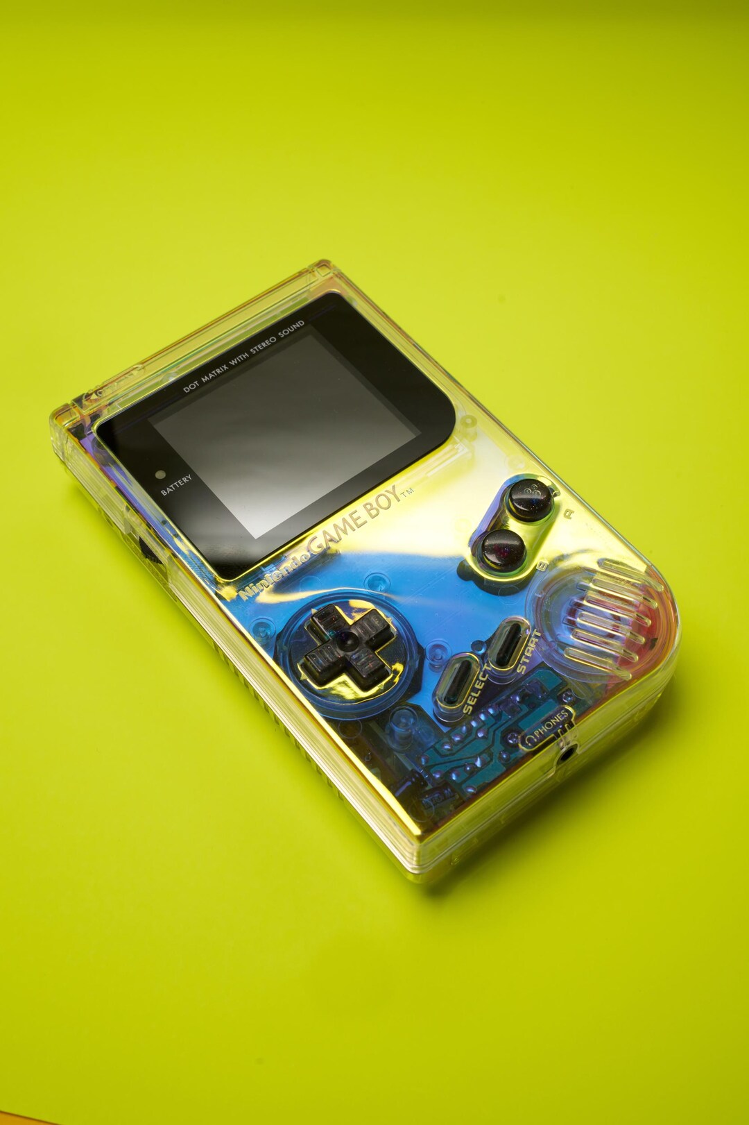 Aurora Iridescent Game Boy DMG: Custom Solar System Buttons Retro ...