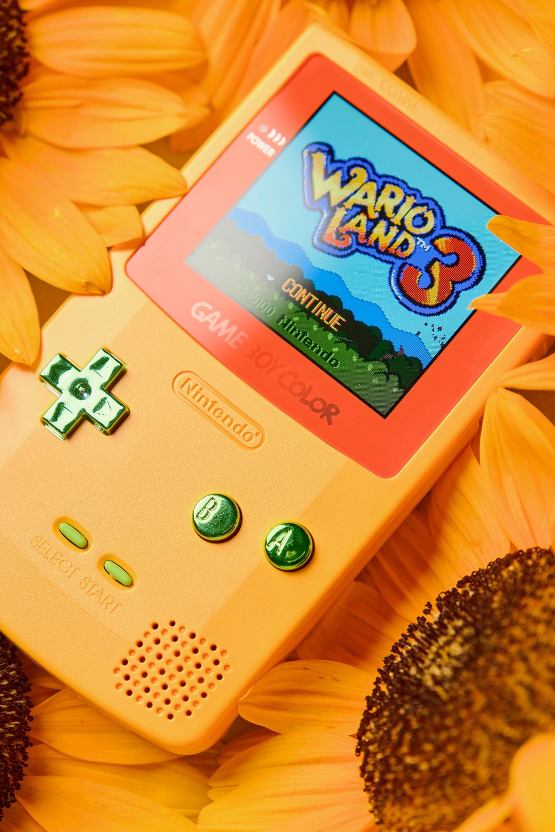 Custom Gameboy Color GBC Console Laminated IPS Backlit Screen Game Boy ...