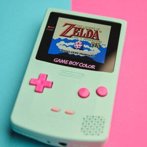 Custom Nintendo Game Boy Color GBC Console Laminated IPS Backlit Screen ...