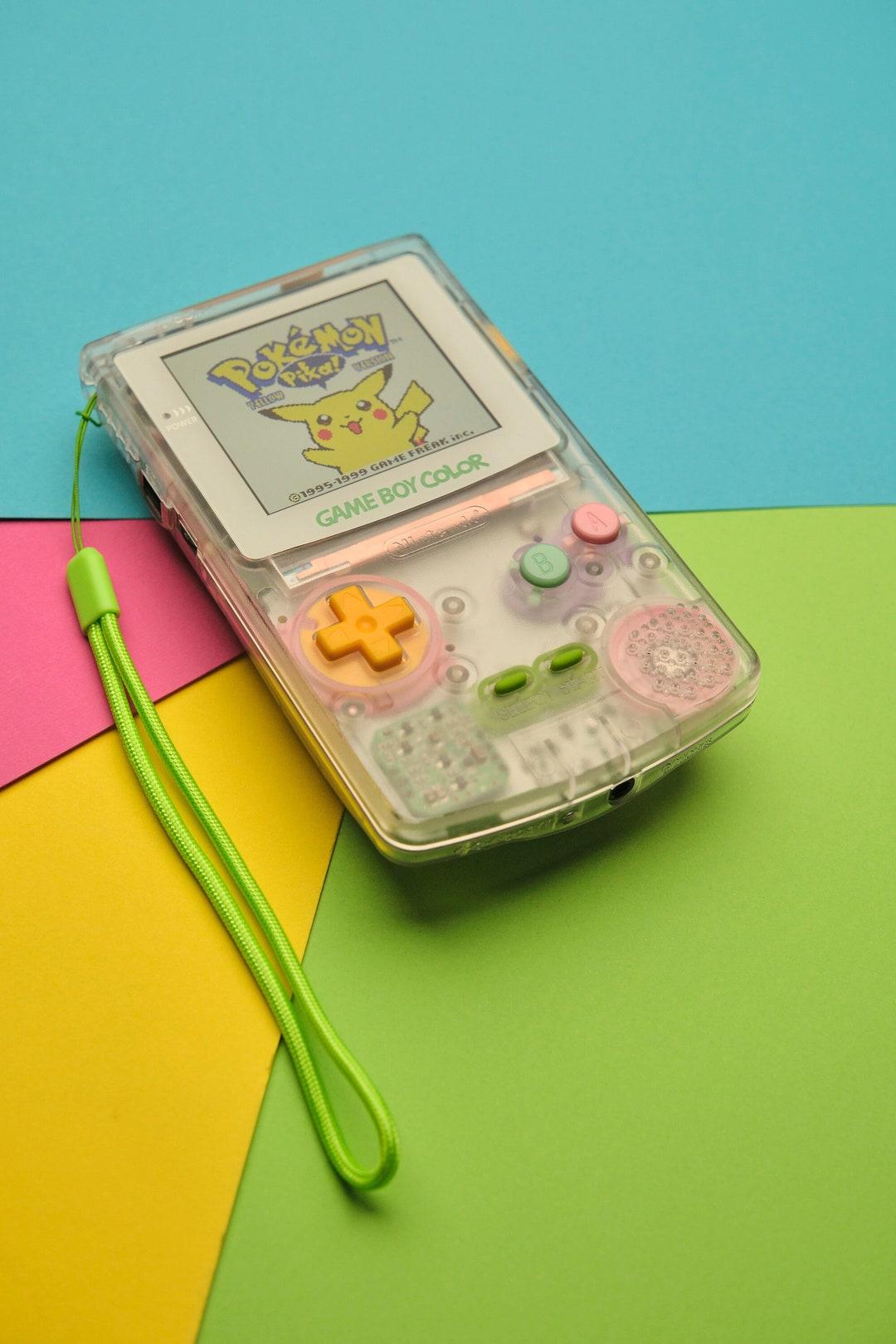 Custom Nintendo Game Boy Color GBC Console Laminated IPS Backlit Screen ...