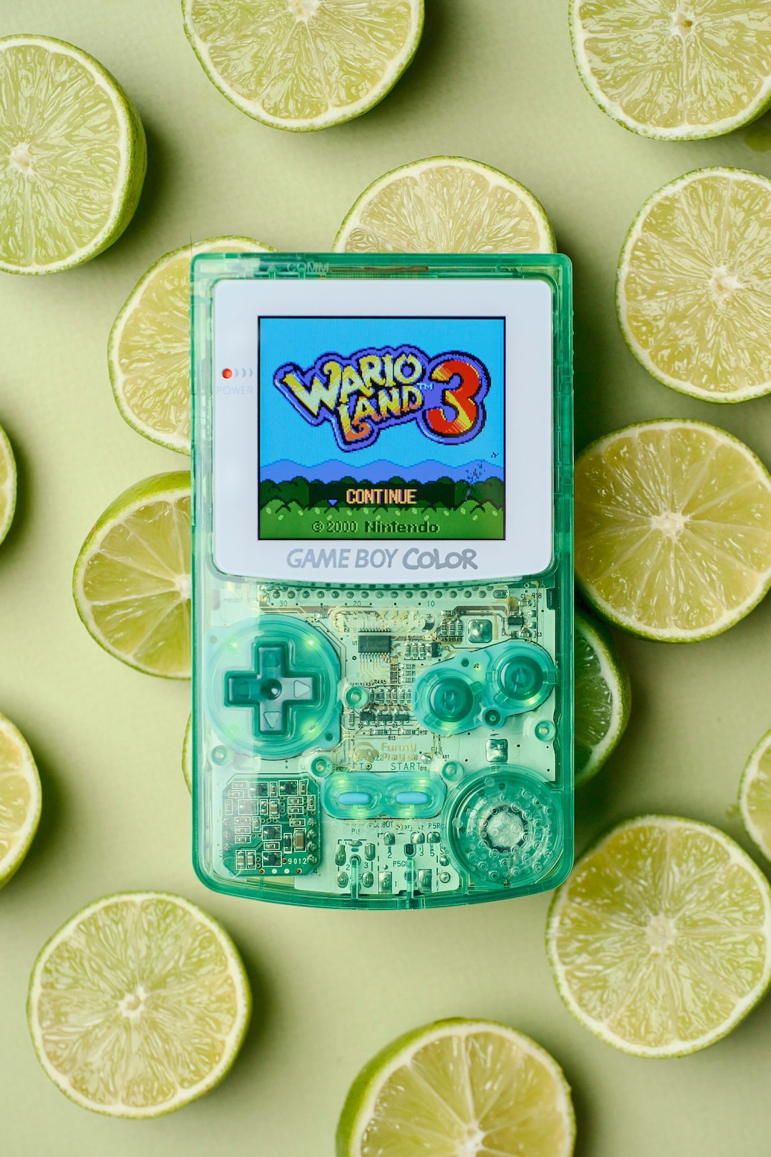 Custom Gameboy Color GBC Console IPS Backlit Screen Mirror Clear ...