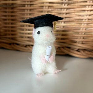 Made to Order Graduation Gift Mouse With Grad Cap and Diploma Cute ...