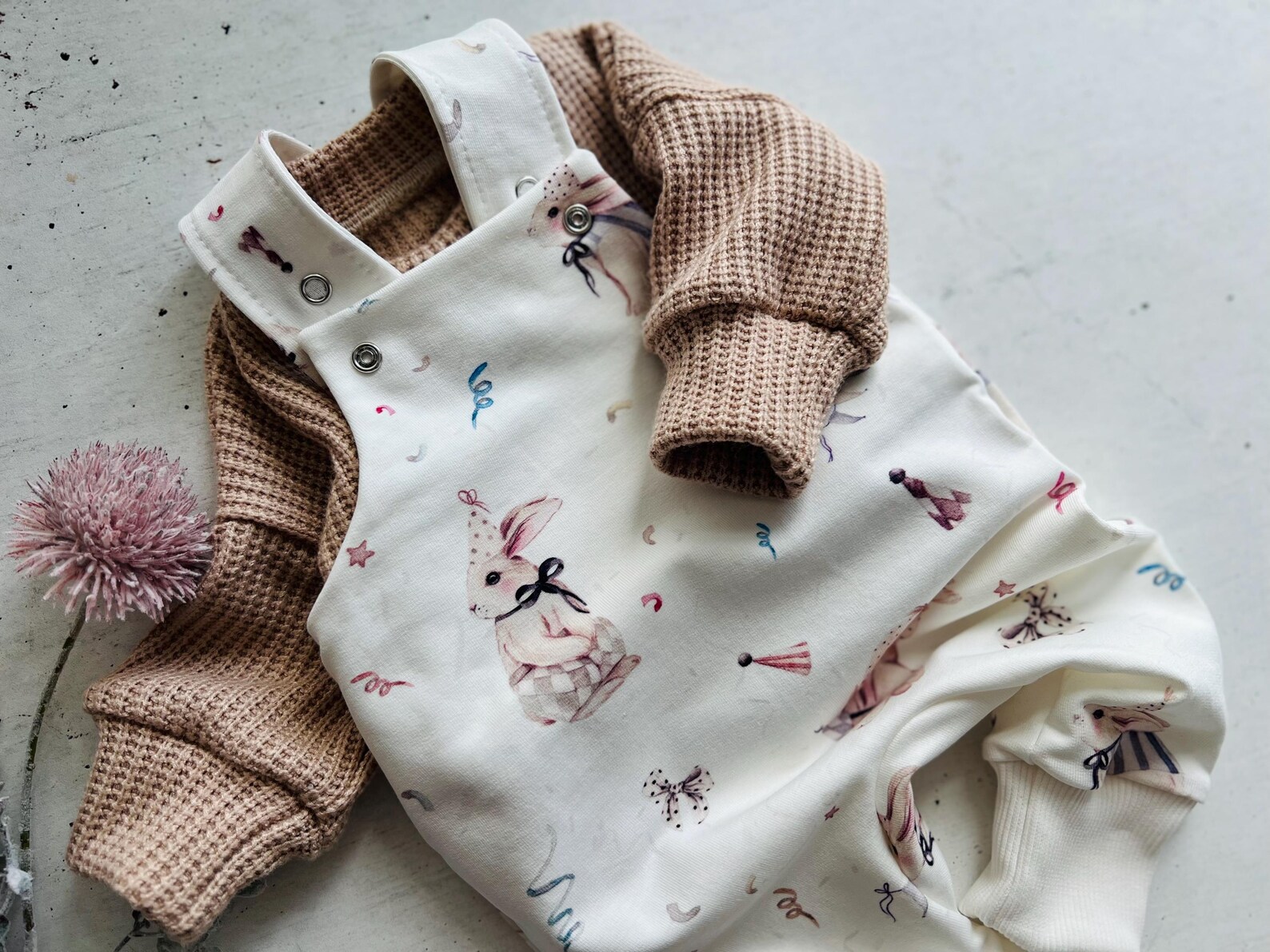 Newborn Cotton Overalls: Handmade Baby Romper, Preemie Clothes - Etsy