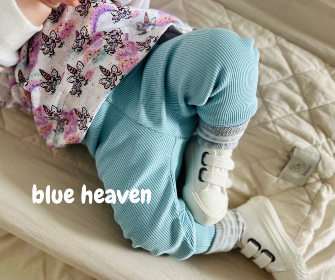 Ribbed Baby Leggings: Soft Cotton Infant Pants, Preemie Gift - Etsy