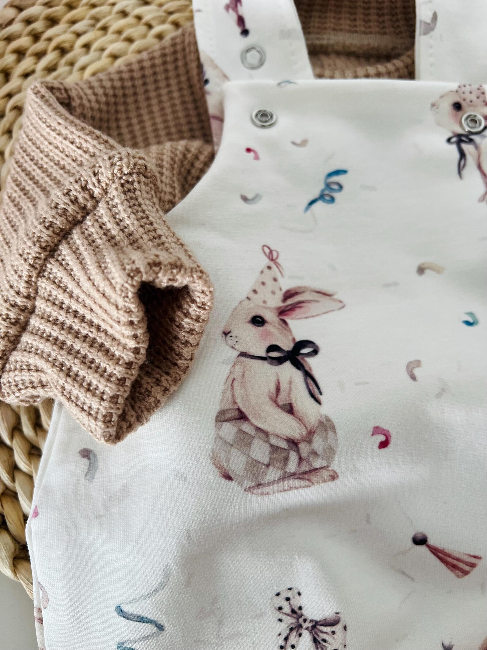 Newborn Cotton Overalls: Handmade Baby Romper, Preemie Clothes - Etsy