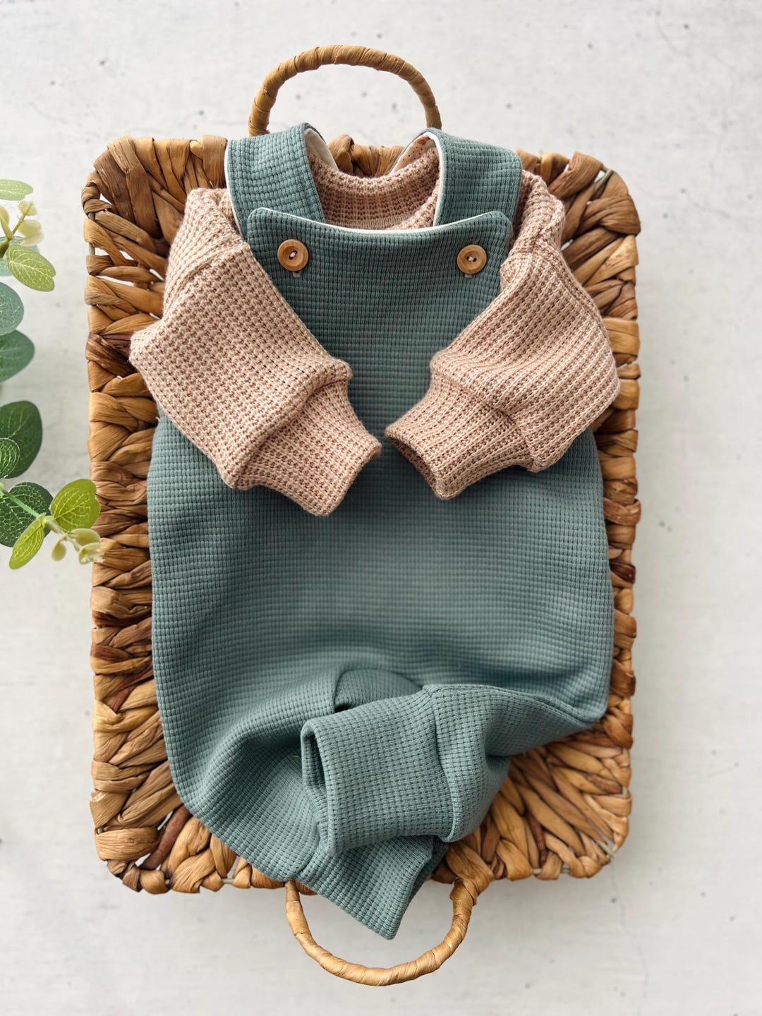 Newborn Overalls, Preemie Girl Clothes, Preemie Dungarees, Baby Romper ...