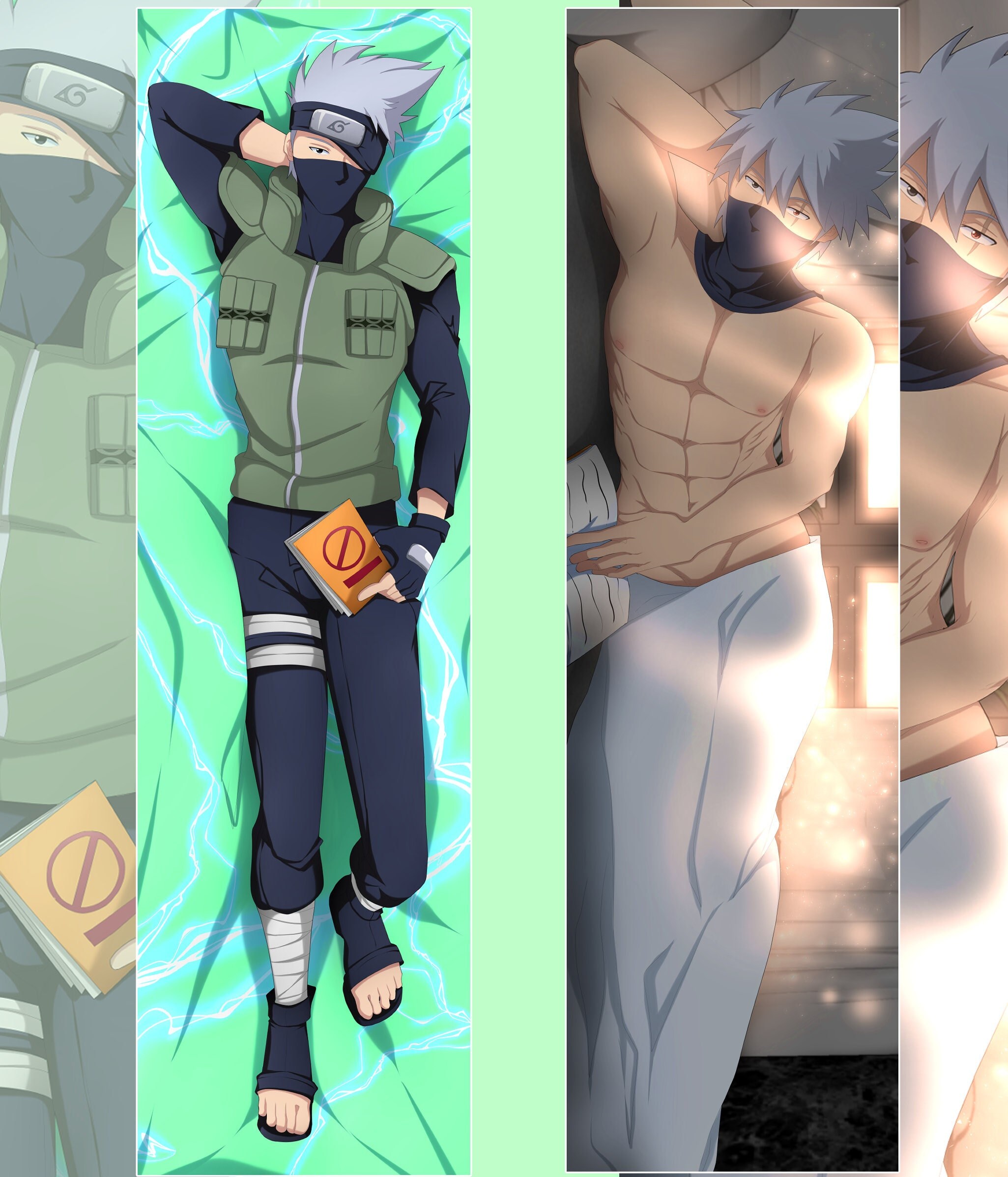 Kakashi Hatake Anime Body Pillow Atelier Yuwaciaojp