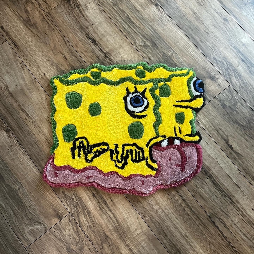 Spongebob Snail Rug - Etsy
