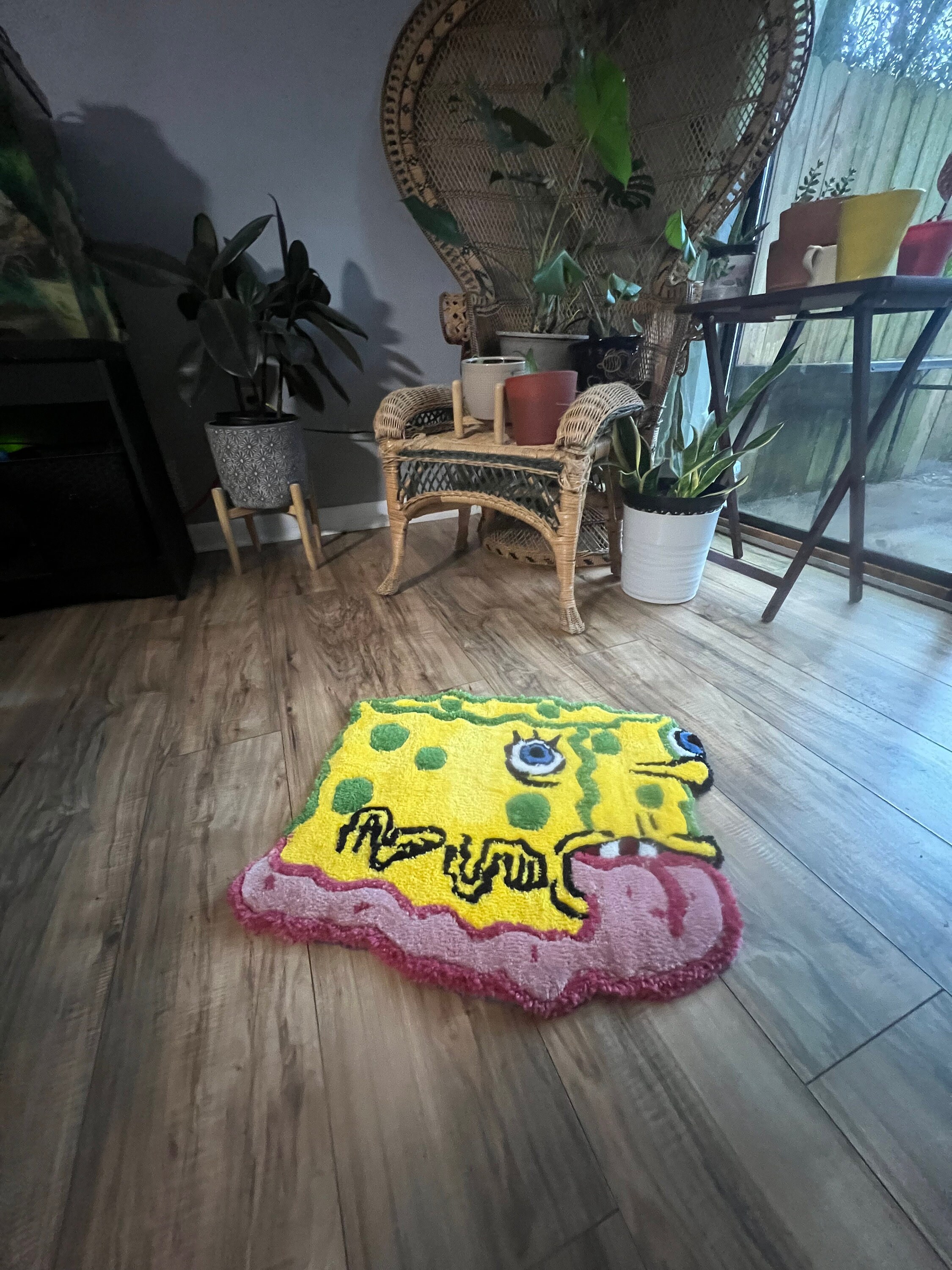 Spongebob Snail Rug - Etsy
