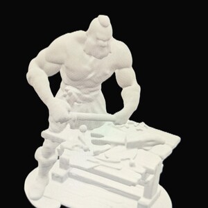 Dnd Blacksmith at Work Bench 3D Printable STL File - Digital Download ...