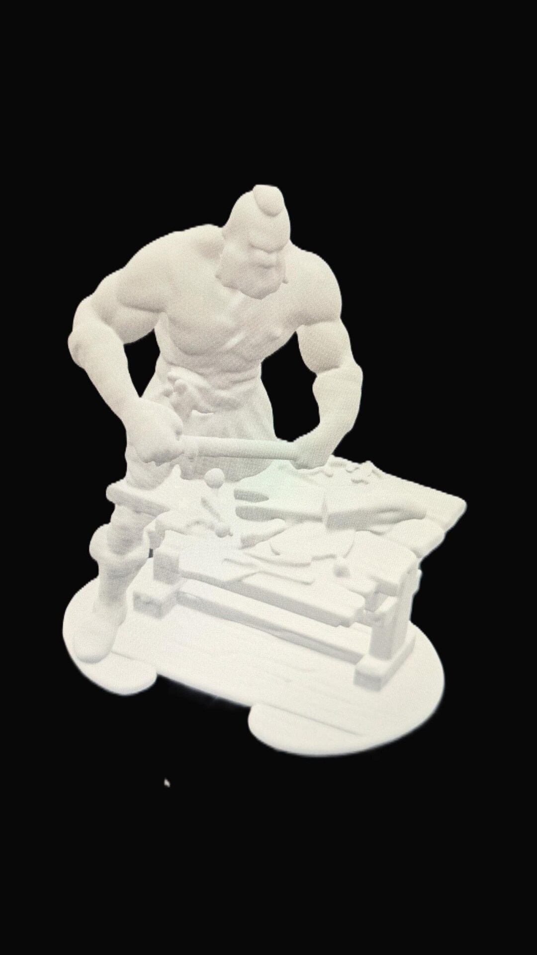 Dnd Blacksmith at Work Bench 3D Printable STL File - Digital Download ...