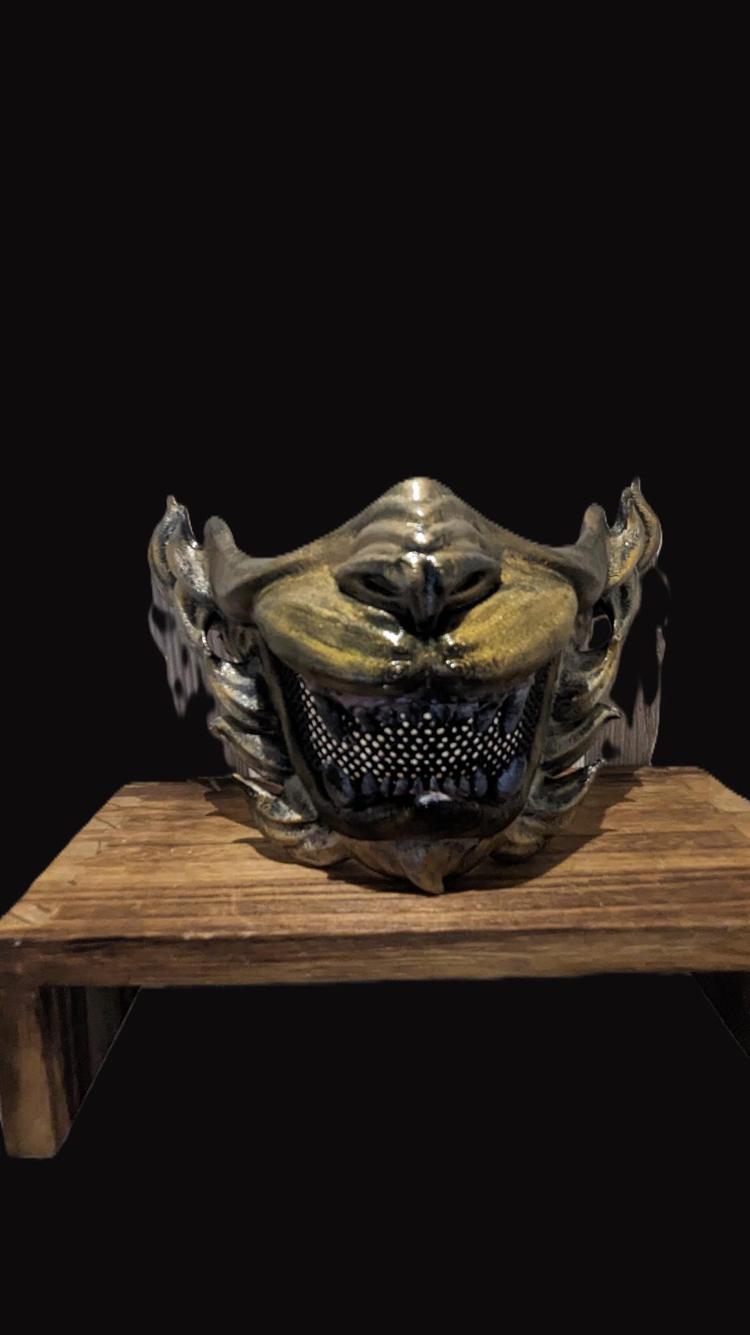 3D Printed Lion Half Mask: Wearable Costume Accessory or Decorative ...