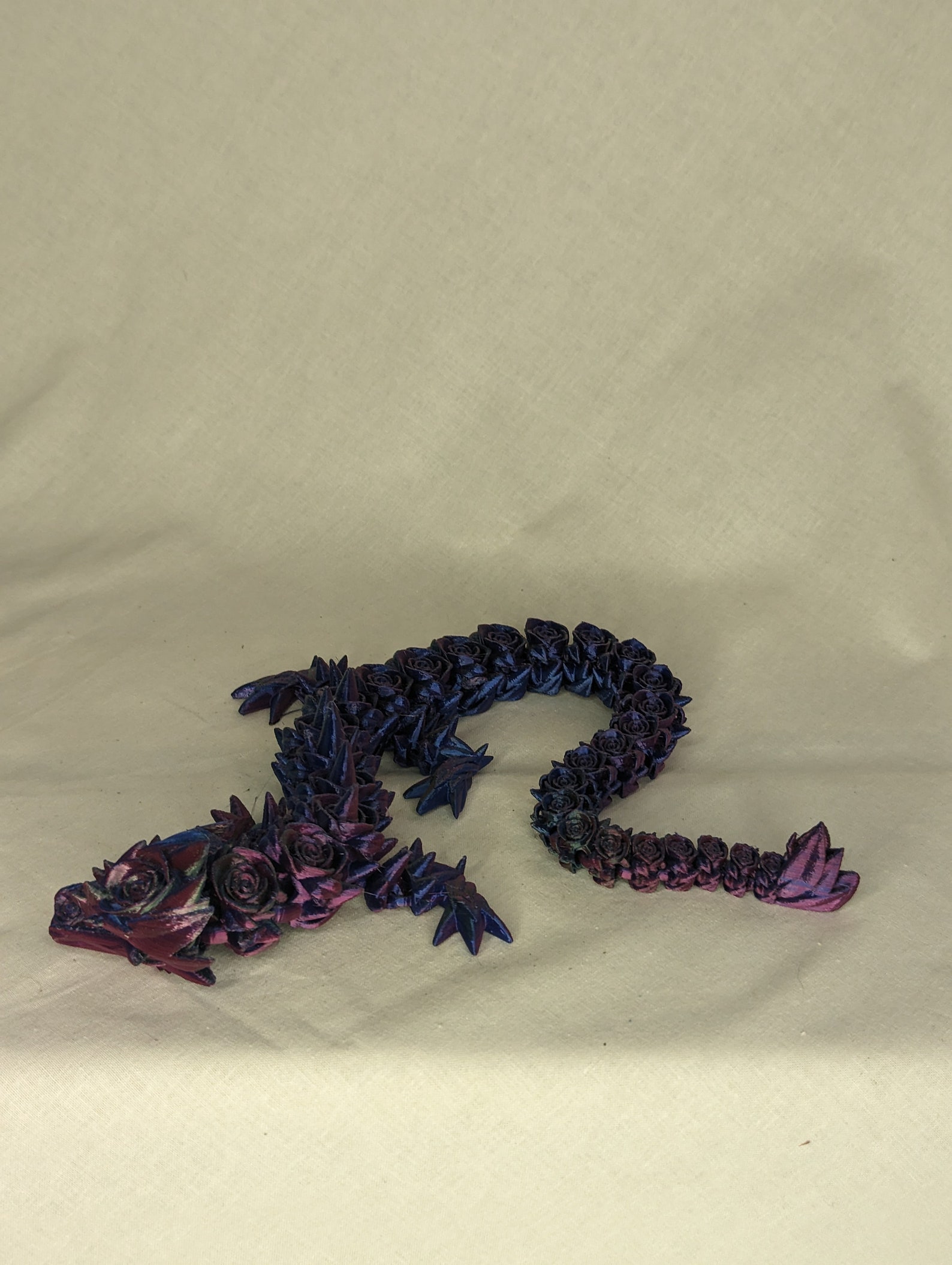 Articulated Rose Dragon 3D Print - Etsy