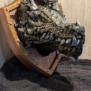 True Dragon Wall Trophy - 3D Print - Etsy