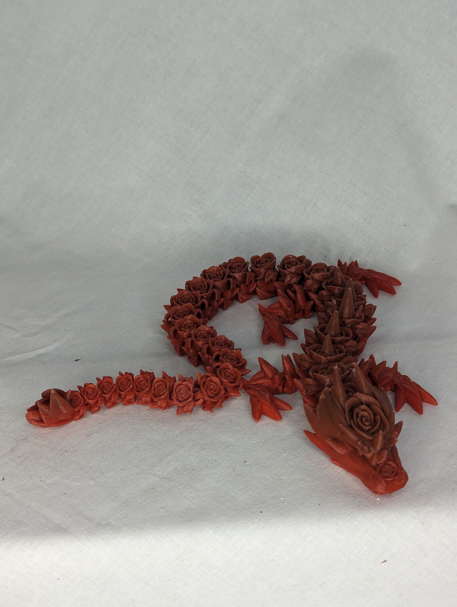 Articulated Rose Dragon 3D Print - Etsy