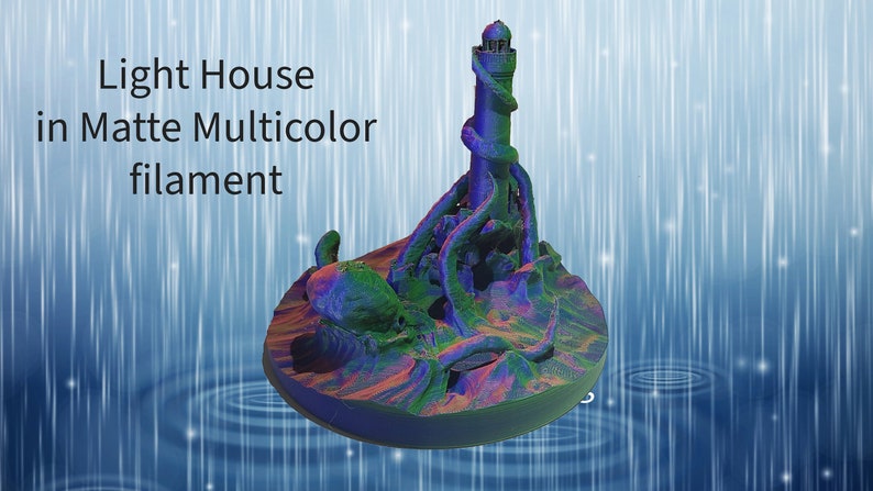 Embrace the Deep Lighthouse and Kraken - Etsy