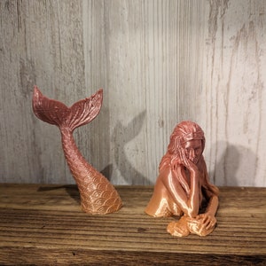 3D Printed Mermaid - Etsy