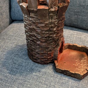 Medieval Castle Dice Tower: 3D Printed Tabletop RPG Accessory for ...