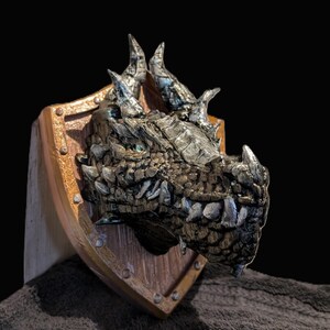 True Dragon Wall Trophy - 3D Print - Etsy