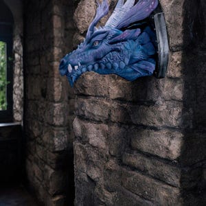 Fairie Dragon Wall Trophy - Etsy