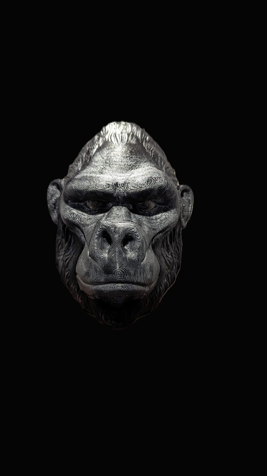 Gorilla Face Wall Hanging - 3D Print - Etsy