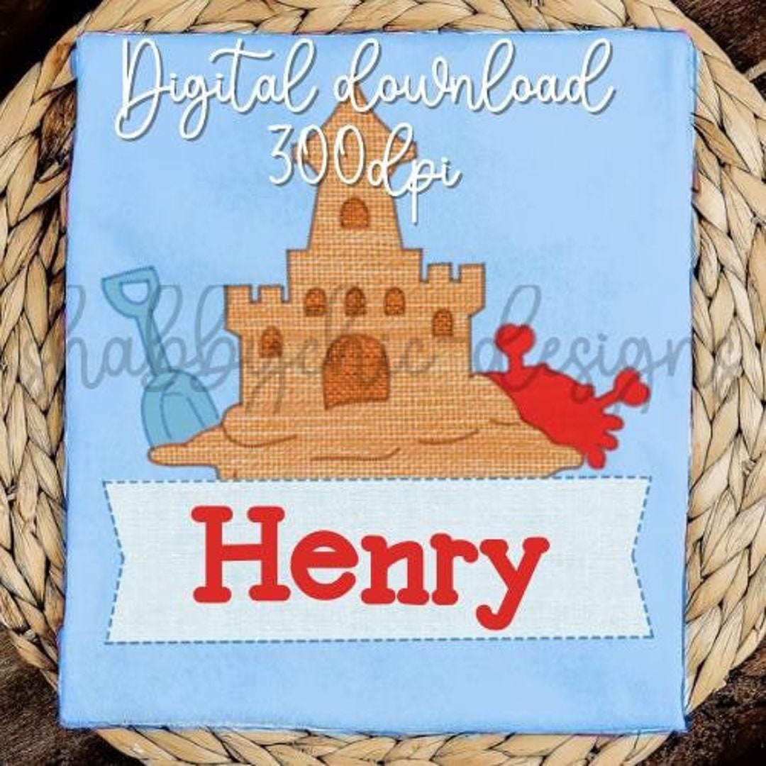 Boys Sand Castle Design PNG 300DPI High Resolution - Etsy